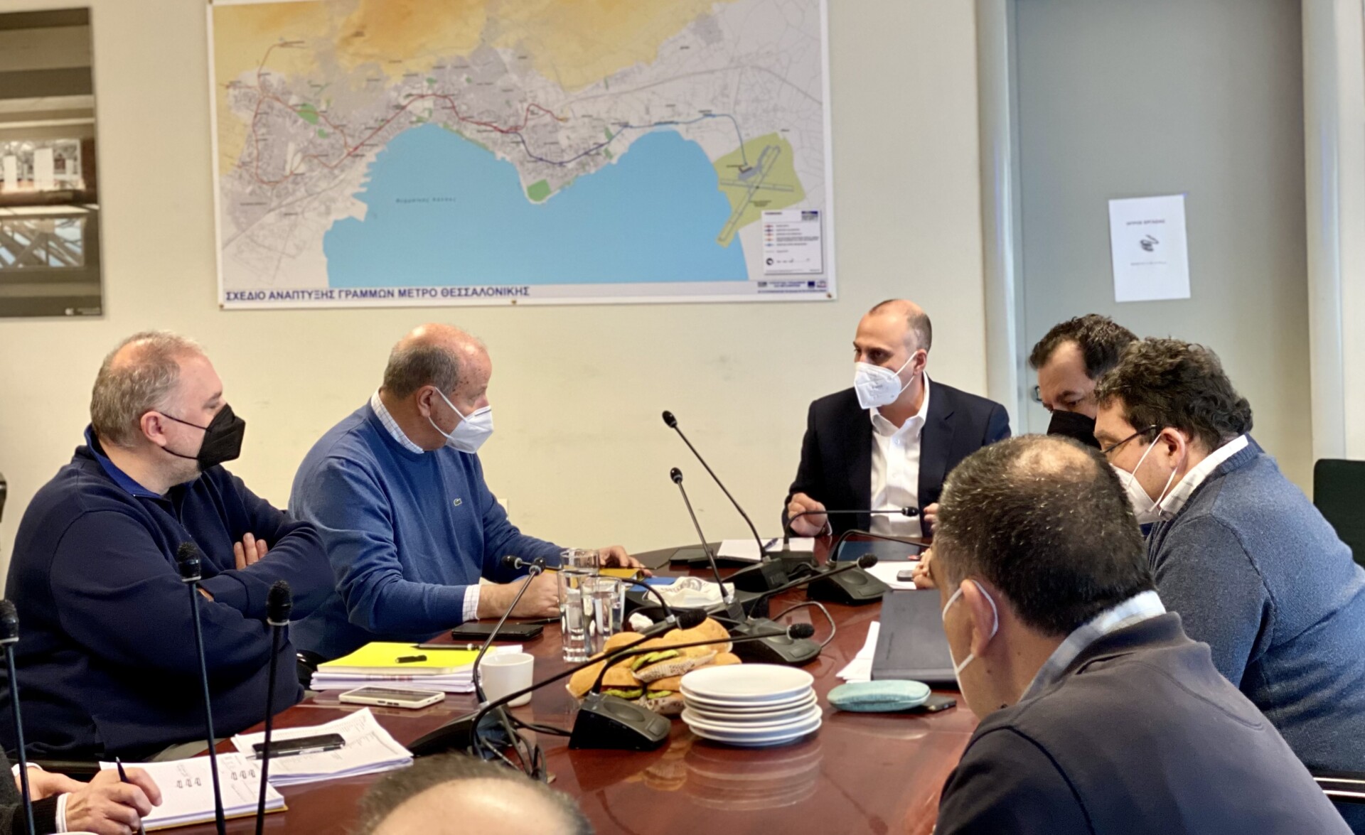 Μετρό Θεσσαλονίκης: Σύσκεψη για την πορεία των εργασιών