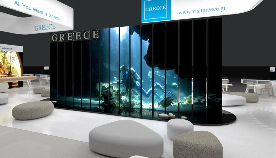 Όλα όσα βιώνουν οι επισκέπτες στα νέα 3D περίπτερα του ΕΟΤ
