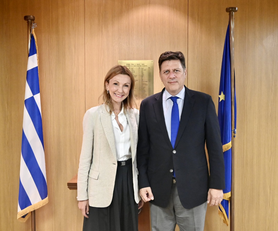 Συνάντηση Βαρβιτσιώτη με ΔΣ Ένωσης Ελλήνων Εφοπλιστών